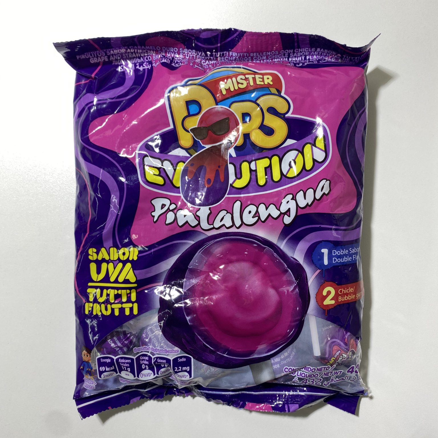 CHUPETIN MR. POP EVOLUTION PINTA LENGUA X 24 UNI. (1304) - Gonic