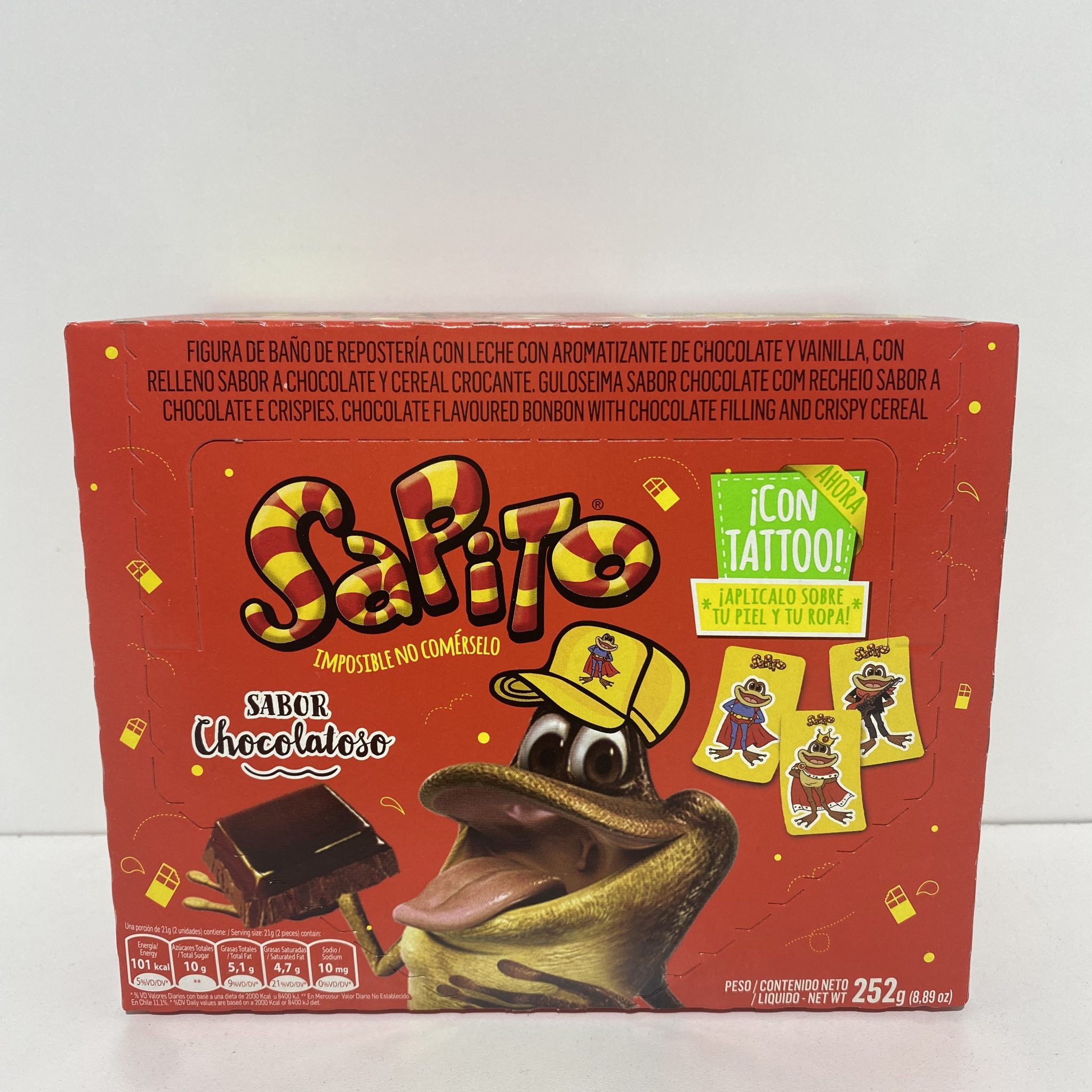 SAPITO CHOCOLATE X 24 UNI. (1019) - Gonic