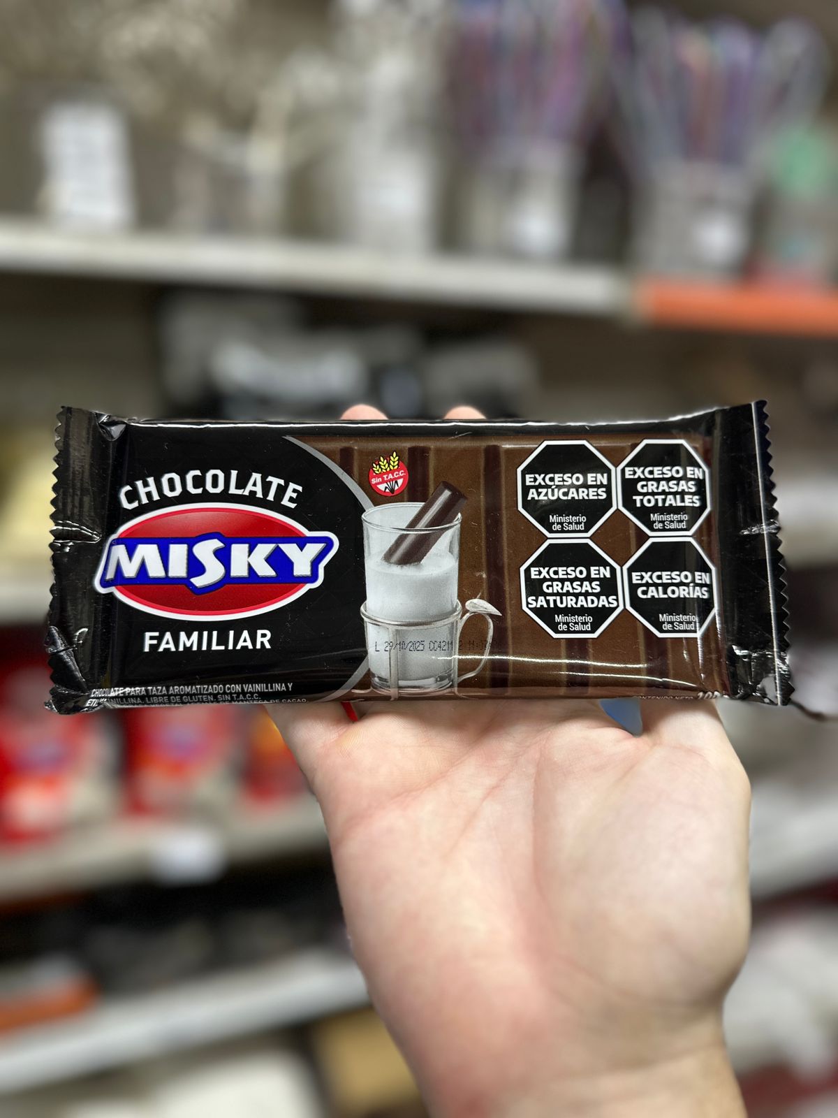 CHOCOLATE PARA TAZA MISKY X 100GR. - Gonic